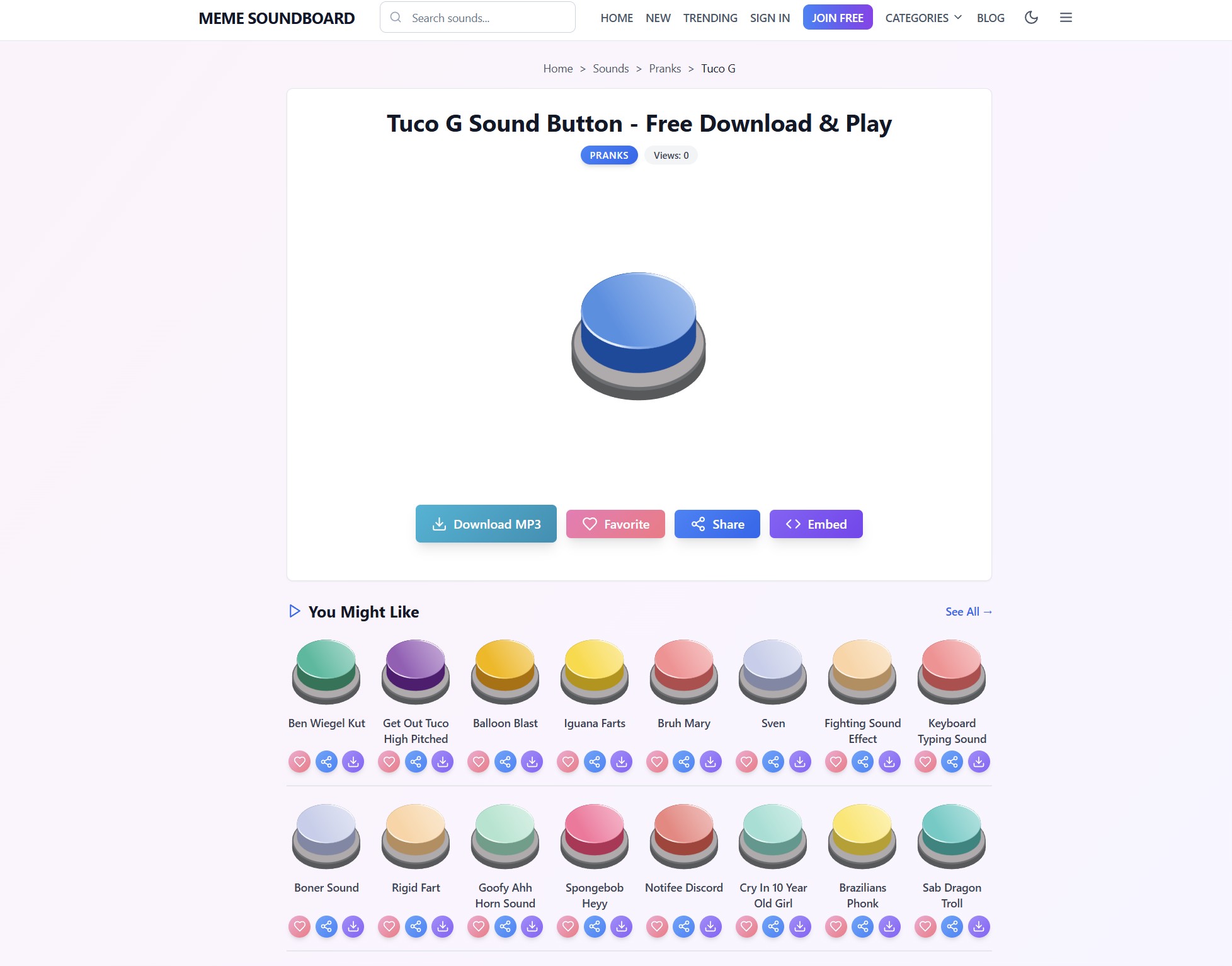Liar Soundboard Sound Effect Download: Play Soundboard Button